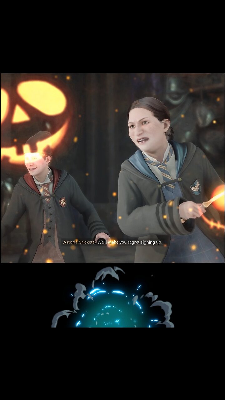 Crossed Wand Battle at Hogwarts: Unveiling the Epic Wizarding Showdown!