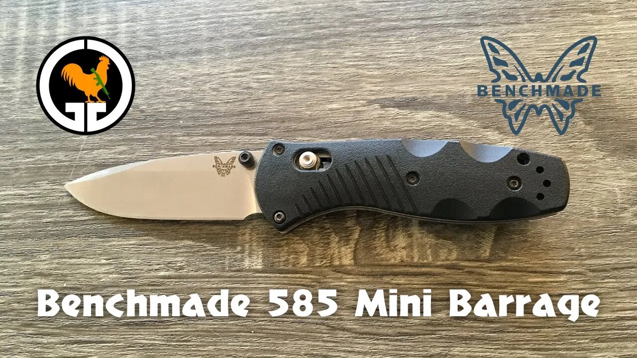 Benchmade 585 Mini Barrage Full Review