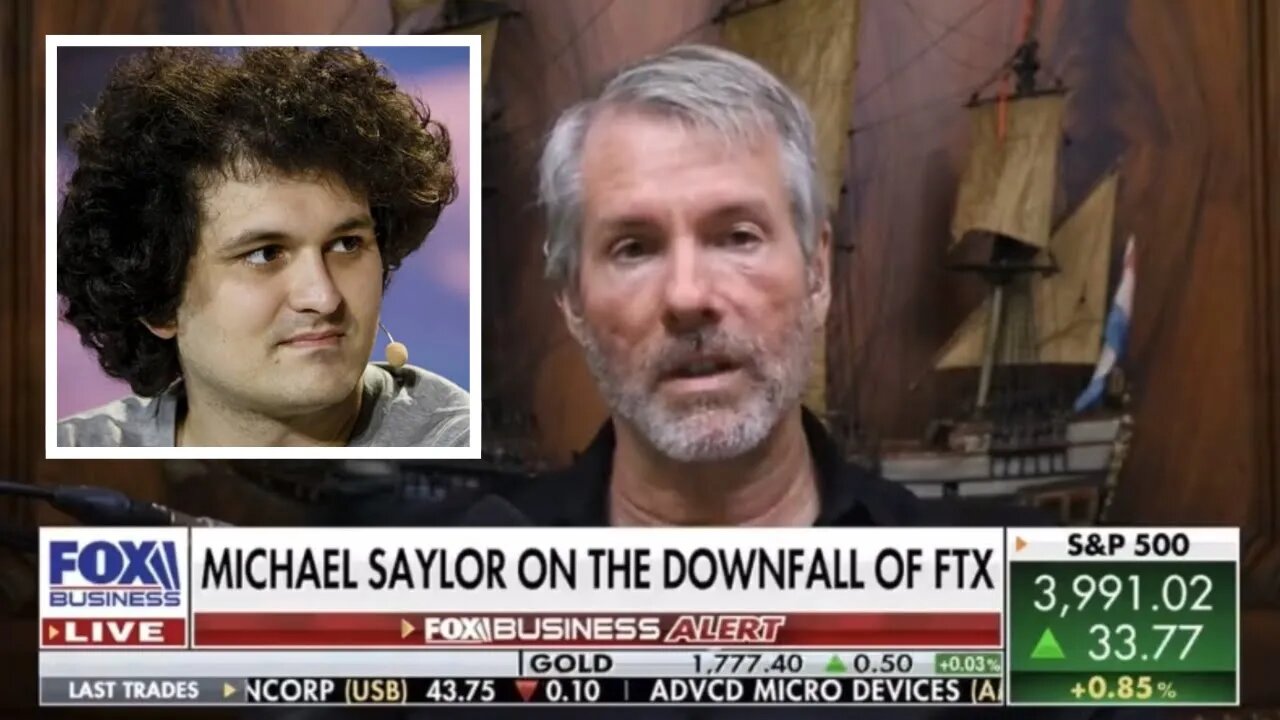 "Sam Bankman-Fried is a Criminal" - Michael Saylor