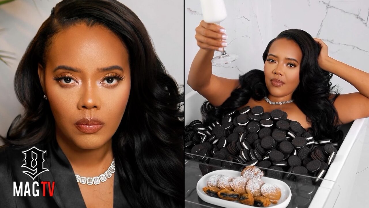 Angela Simmons Goes Viral After Taking An Oreo Cookie Bath! 🍪