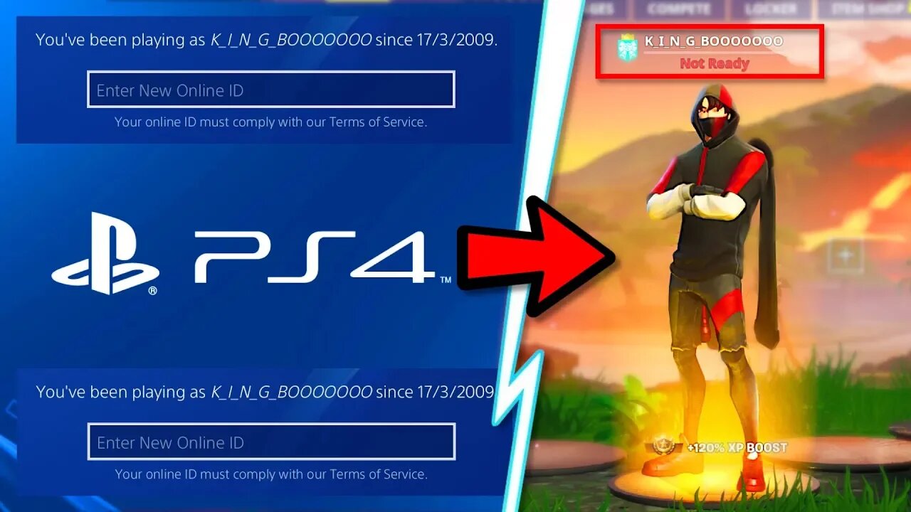 How to Change PS4 NAME in Fortnite For FREE! NEW PSN ID CHANGE TUTORIAL ... How to Change PS4 NAME in Fortnite For FREE! NEW PSN ID CHANGE TUTORIAL ...