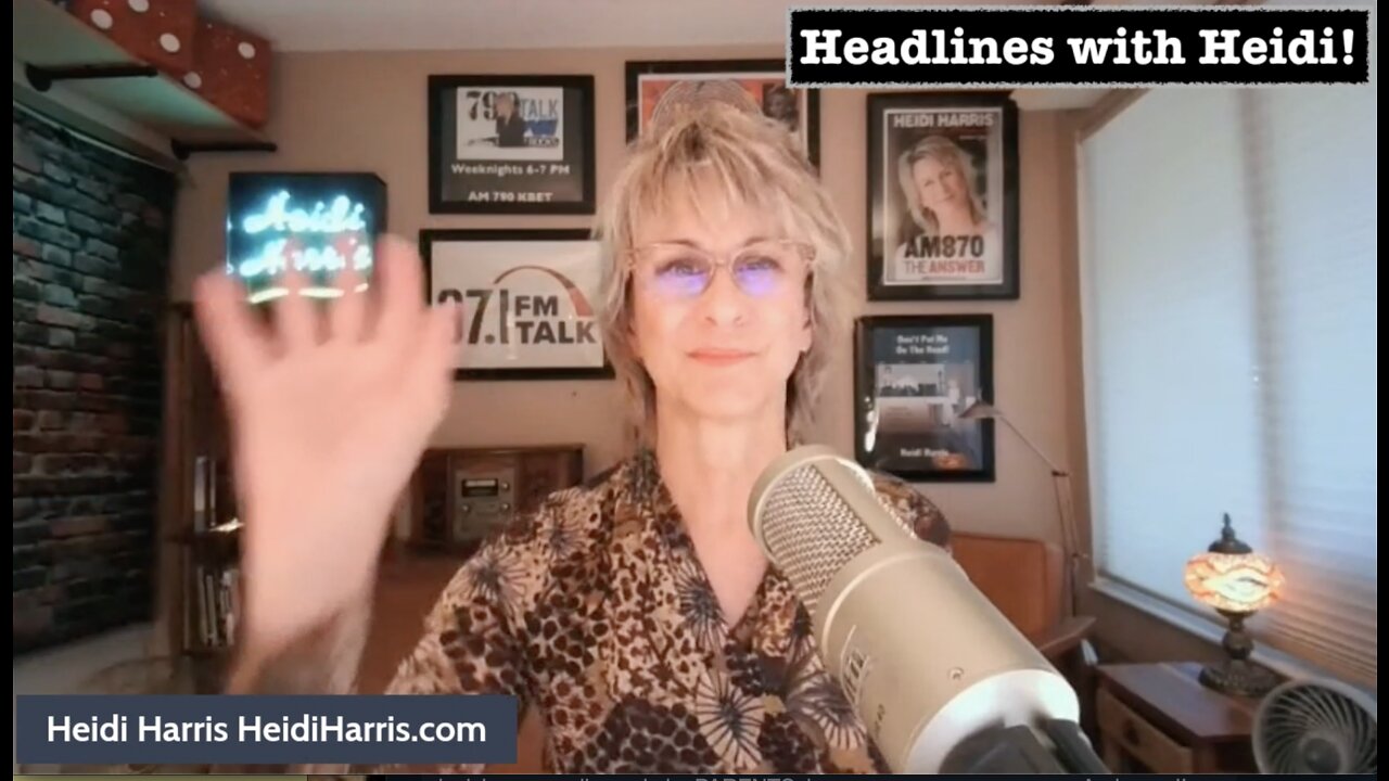 Headlines with Heidi! When there's trouble at home, you should drop out ...