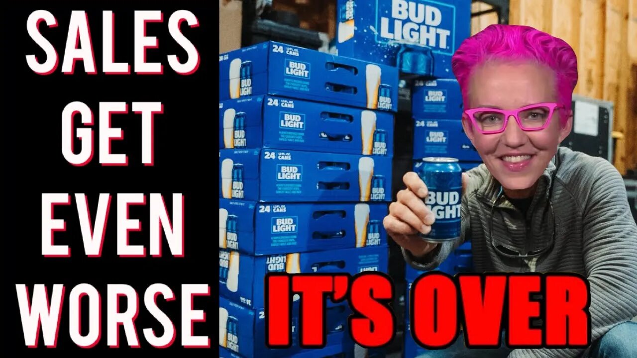 Bud Light sales are DEAD! Anheuser-Busch FLAT LINED by expired dusty ...