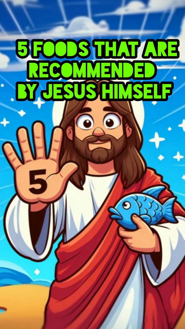 5 foods recommended by Jesus