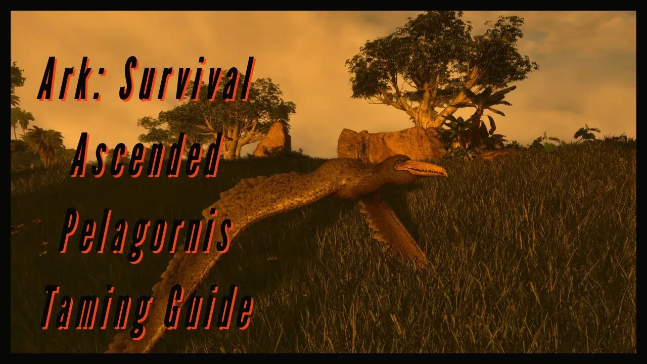 Pelagornis Taming Guide - Ark: Survival Ascended
