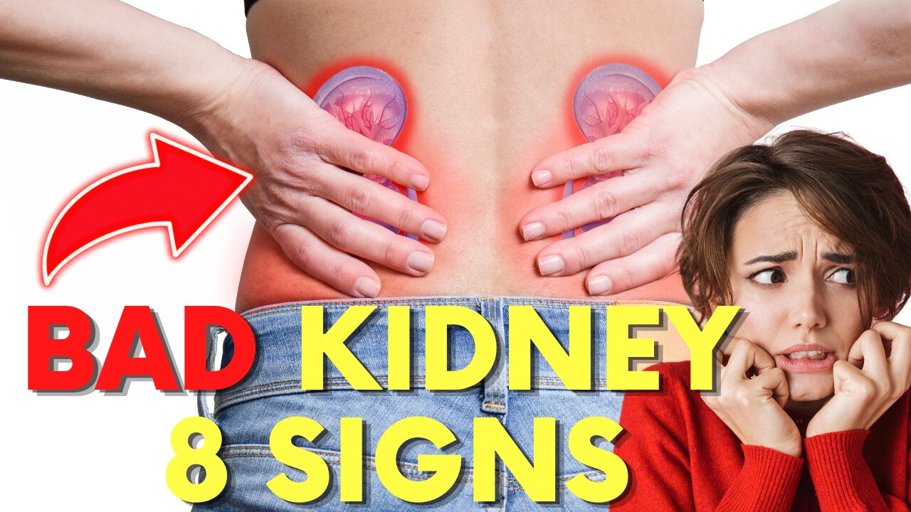 8 signs your BODY gives you when you have a KIDNEY DISEASE!! (What to ...