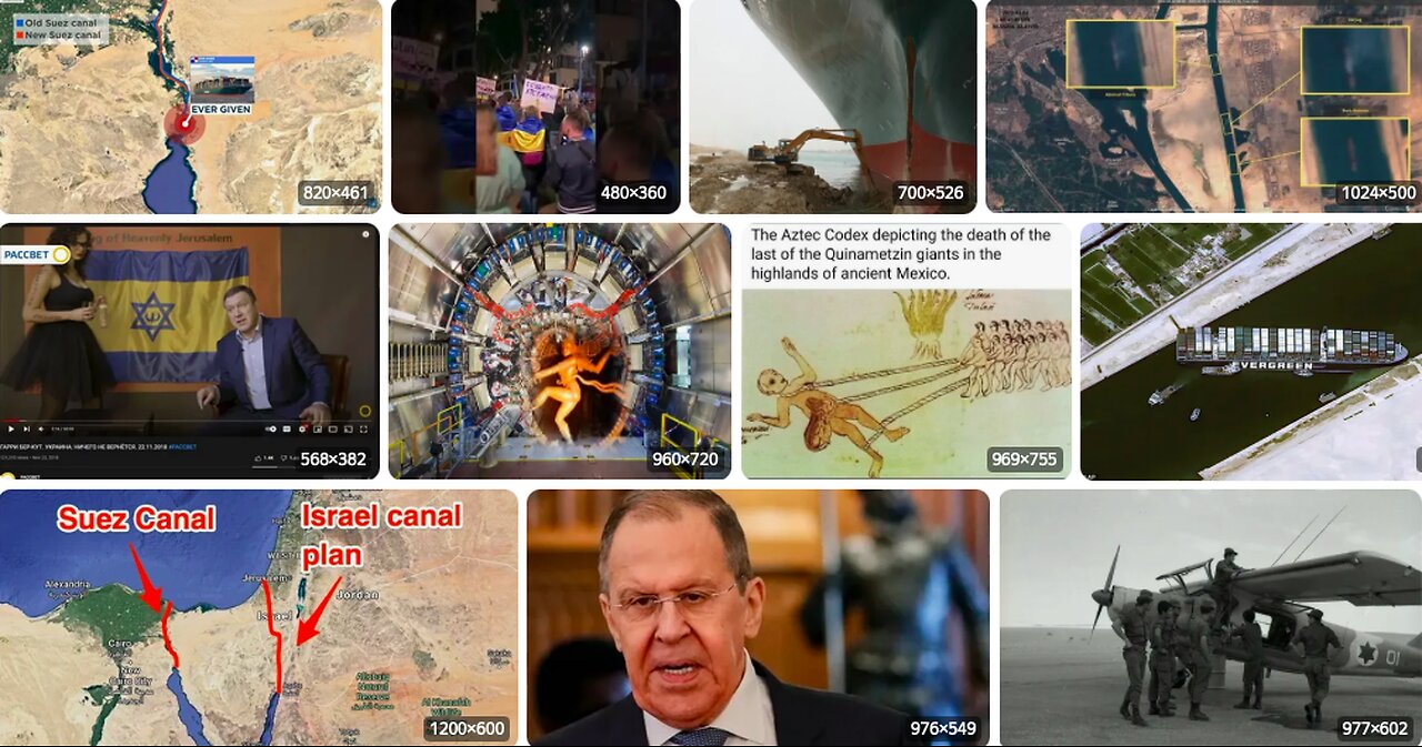 INTEL UPDATE by Martin Brodel about Ukraine, Israel, Suez Canal ...