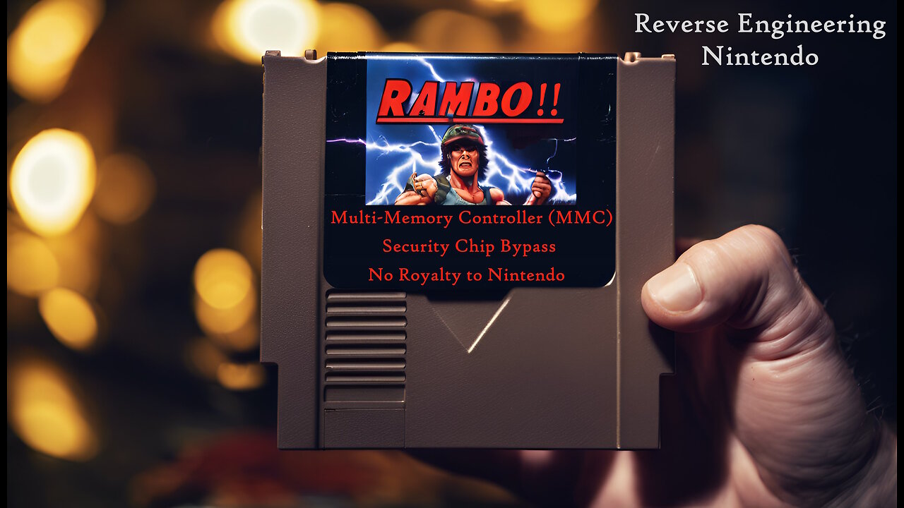 E211 Reverse Engineering Nintendo NES and Rambo MMC Memory Security Chip Control