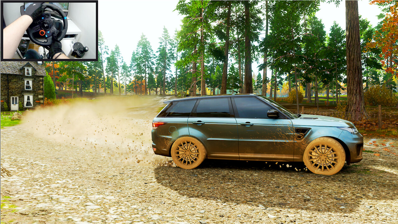 Forza Horizon - Range Rover - SVR SPORT | Logitech g29 steering wheel ...