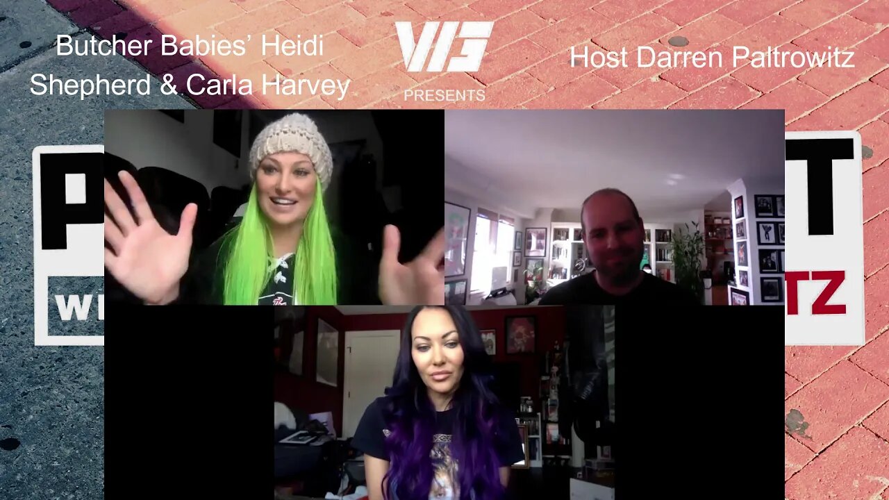 Butcher Babies' Heidi Shepherd & Carla Harvey interview with Darren ...