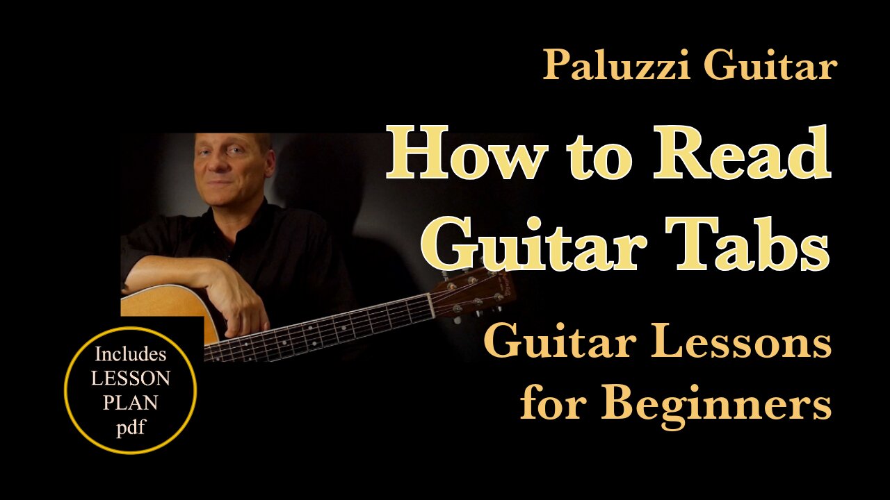 Guitar Lessons for Beginners How to Read Guitar Tabs [Tablature]