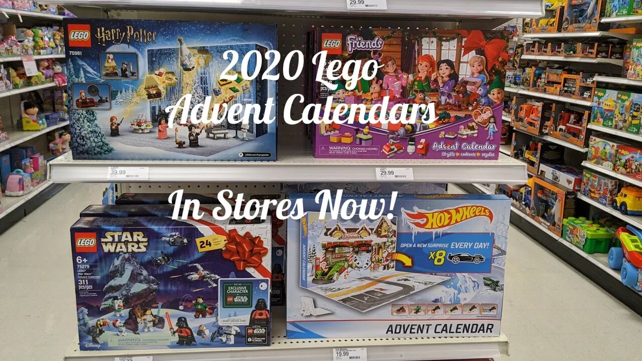 Lego Advent Calendars (2020) Star Wars, Harry Potter, Barbie, L.O.L ...