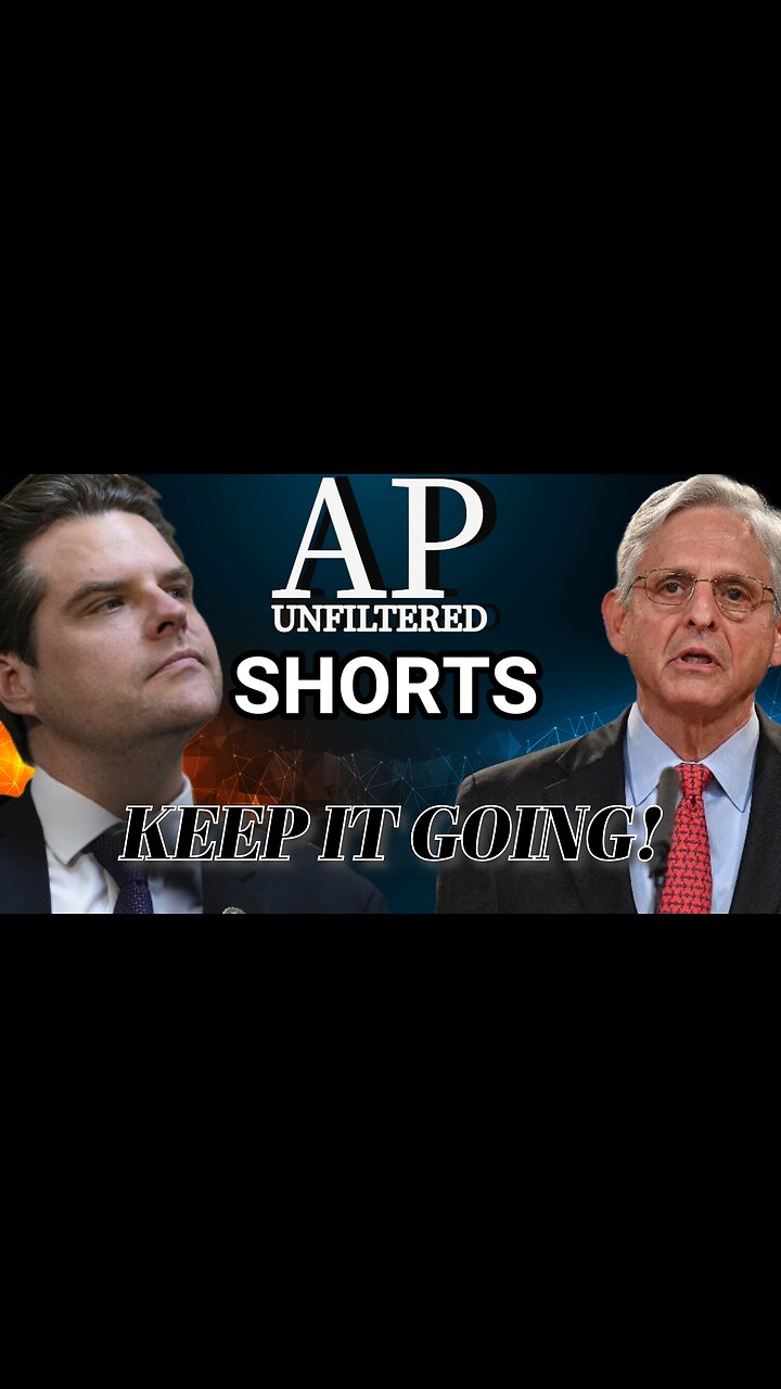 Shorts: Matt Gaetz Hold Merrick Garlands feet To The Fire