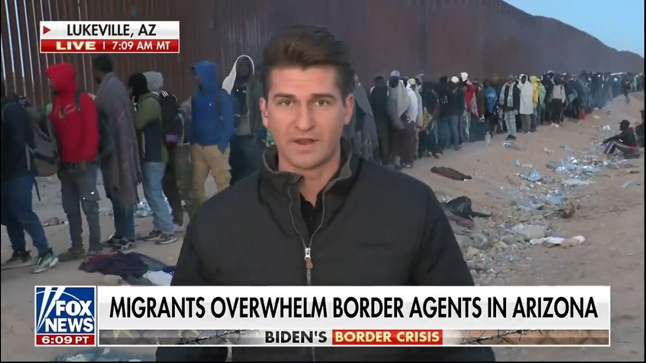 Fox Reporter in Shock Over Biden's Open Border