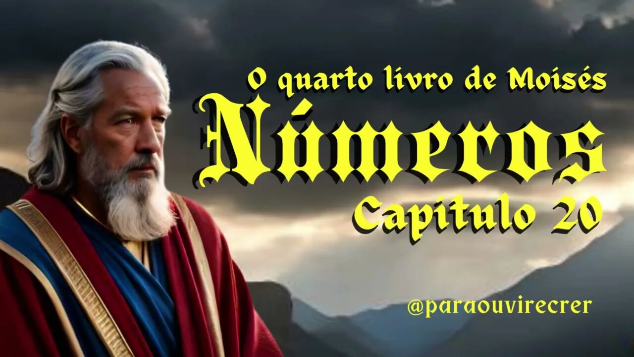 Números 20 Bíblia Sagrada #130 Com legenda @paraouvirecrer Resumo do ...