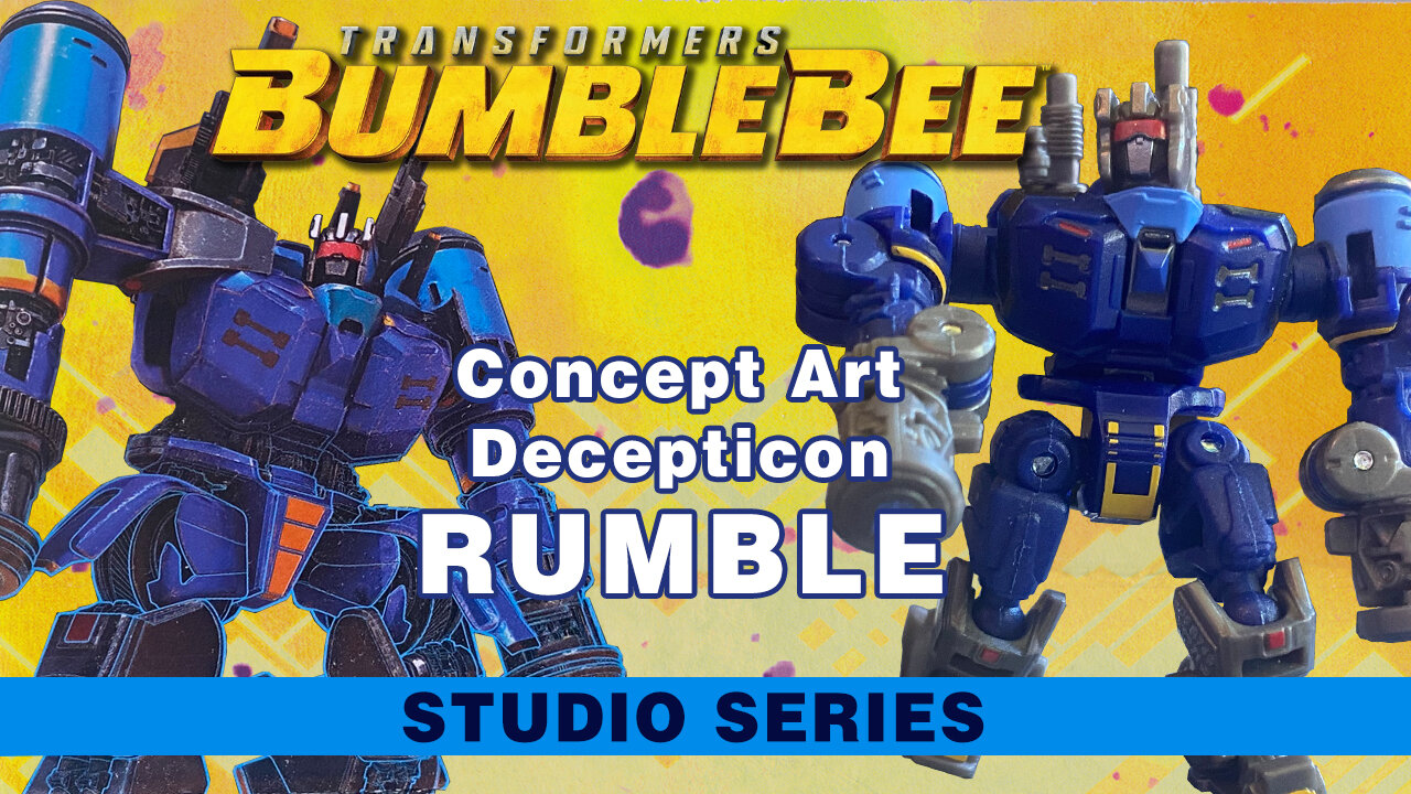 Concept Art Decepticon Rumble - Transformers Bumblebee Studio Series ...