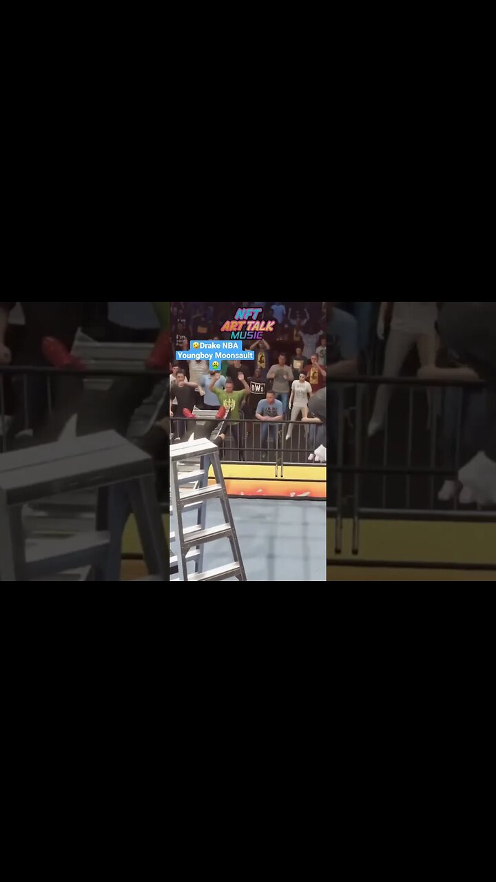 OMG 😳 Drake vs NBA Youngboy Moonsault thru Ladder😂🤯 WWE2K23 🎮 Night of ...