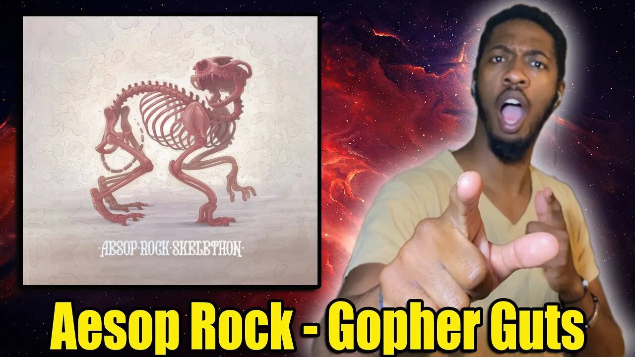 Aesop Rock Is A Genius | Aesop Rock - Gopher Guts (Official Lyrics ...