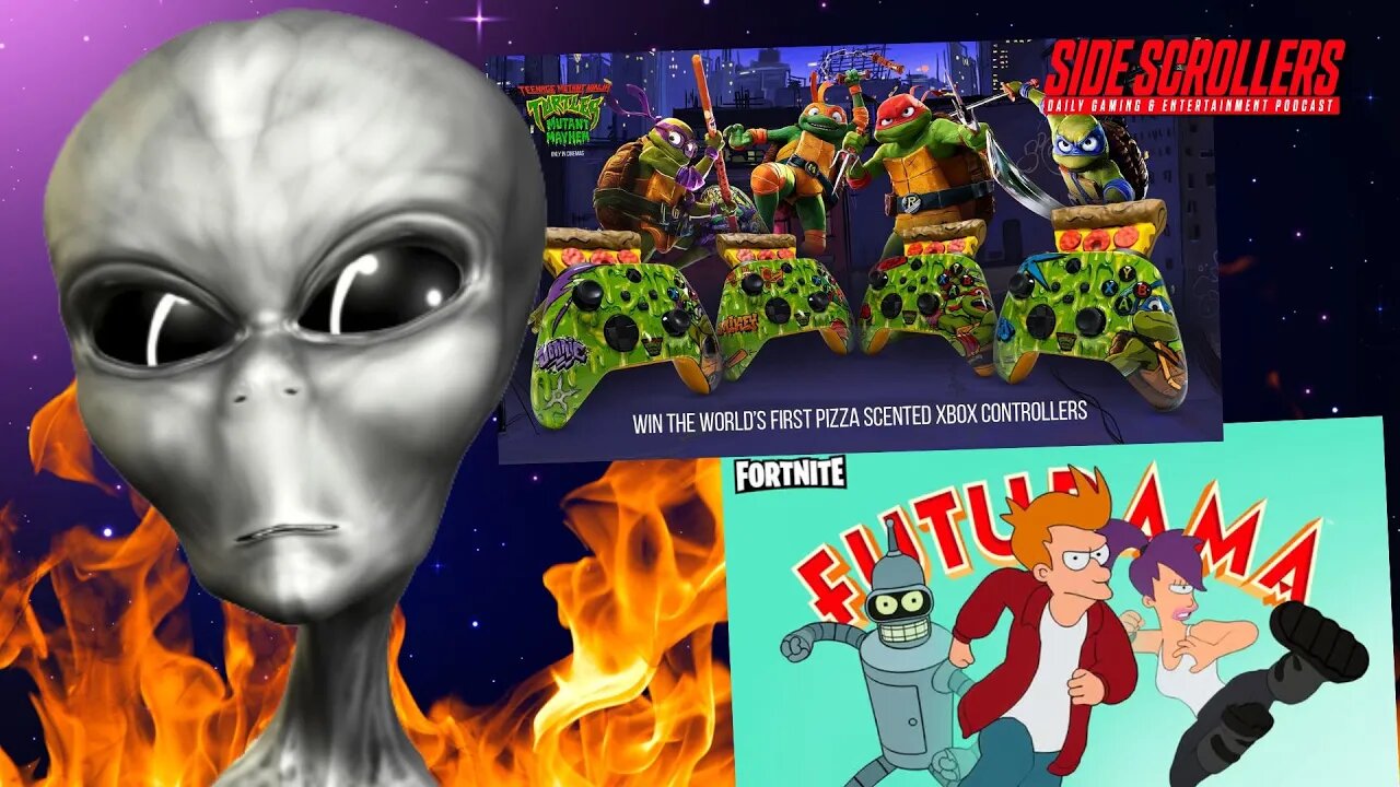 Aliens CONFIRMED To Exist, AMAZING TMNT Controller, Futurama x Fortnite ...