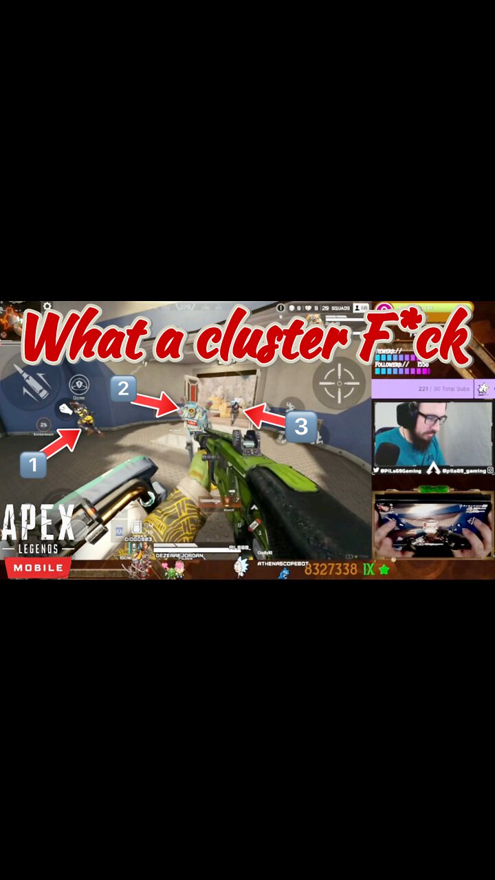Cluster F**k with a Mastiff & NO aim assist 😂