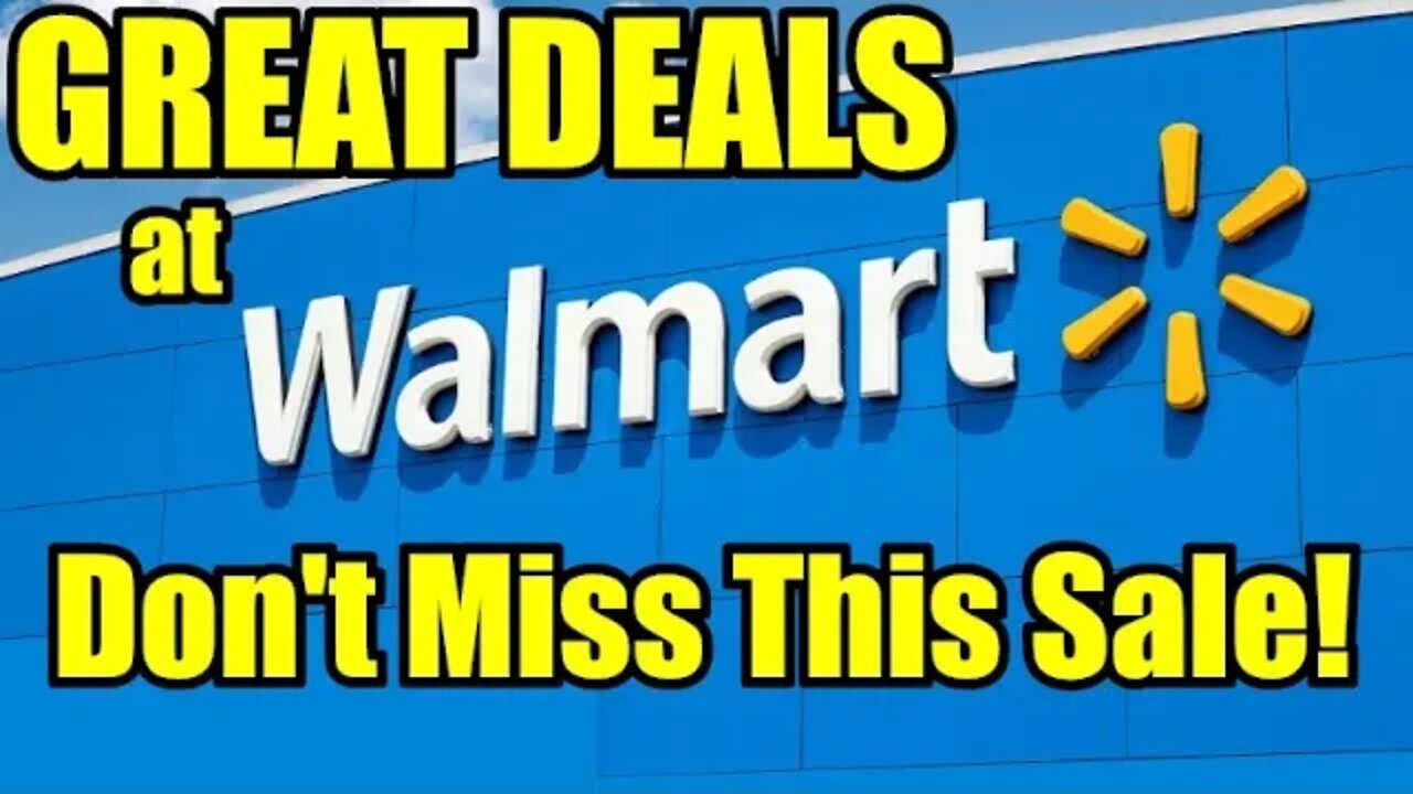 DON’T MISS this PREPPING SALE at Walmart – Shop NOW!