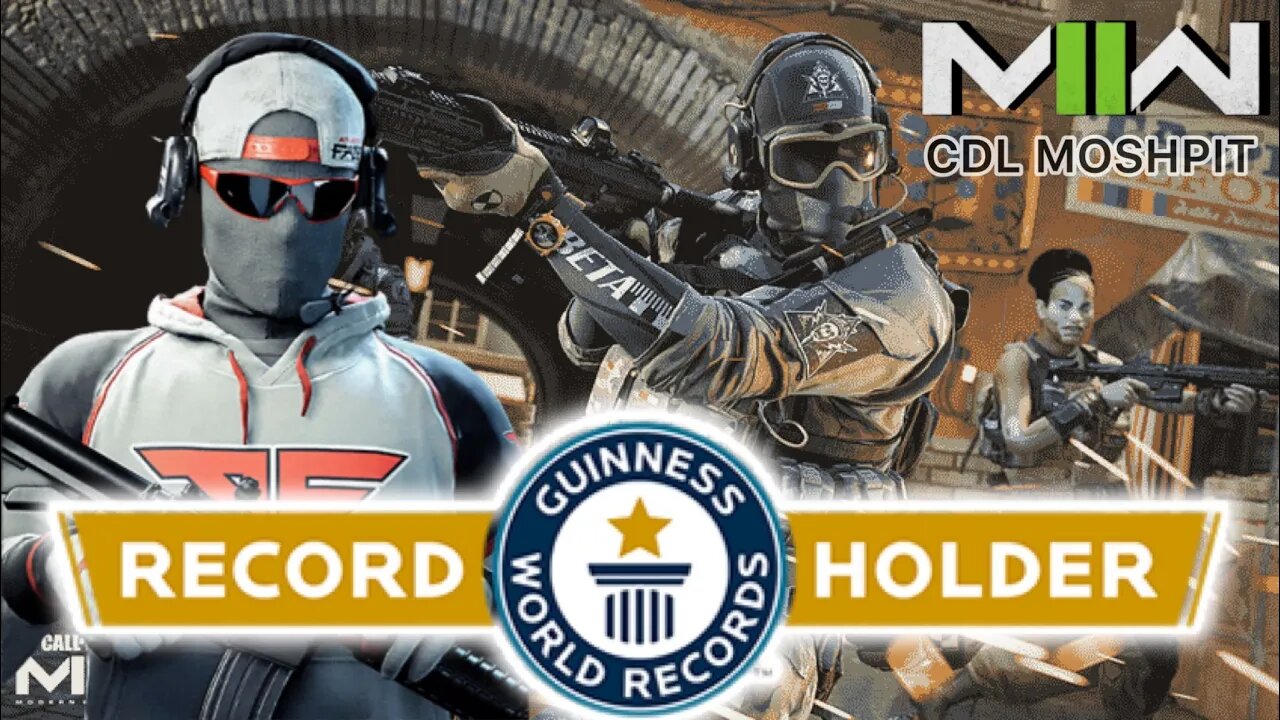 *WORLD RECORD* Fastest CDL control match in Modern Warfare 2 😱| #cod # ...