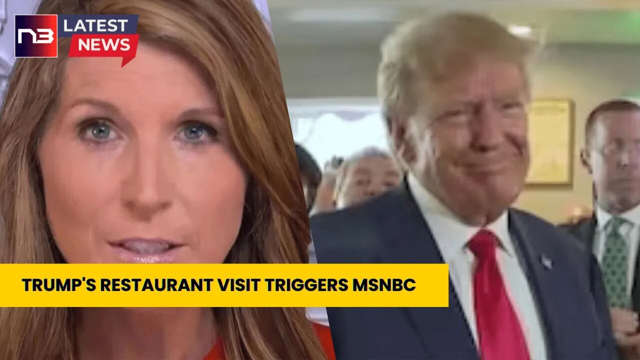 SHOCKING: MSNBC's Nicole Wallace loses it over Trump's restaurant visit