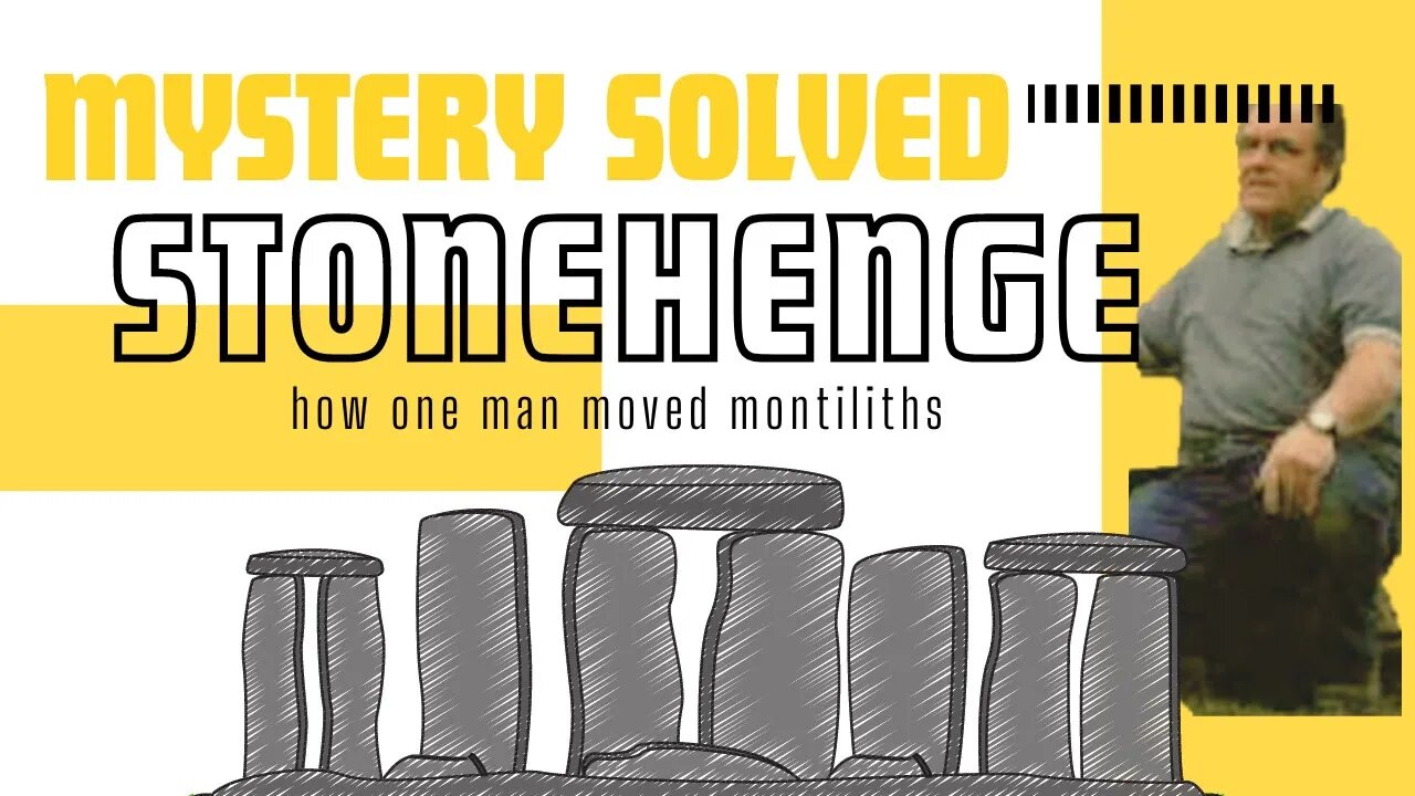 How Stonehenge Was Built (with Sticks and Stones) - Wally Wallington ...