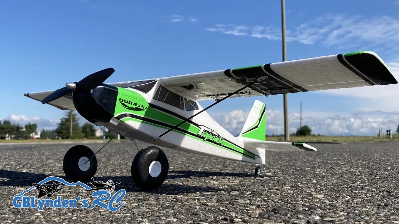 Maiden Flight Review With The Durafly Micro Tundra RC Bush Plane From ...