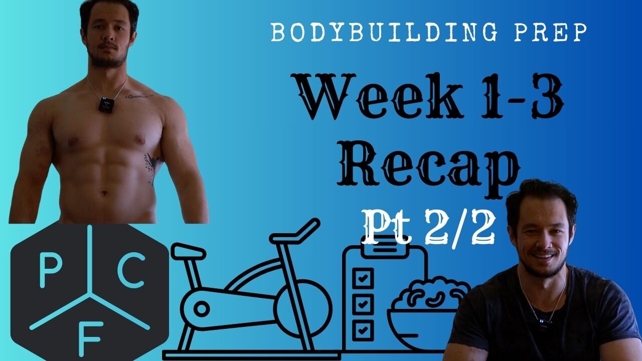 Bodybuilding Prep Week 1-3 (Part 2)