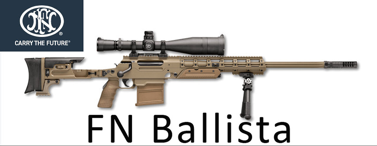 FNH Ballista Multicaliber Sniper Rifle - Full Presentation + Take Down ...