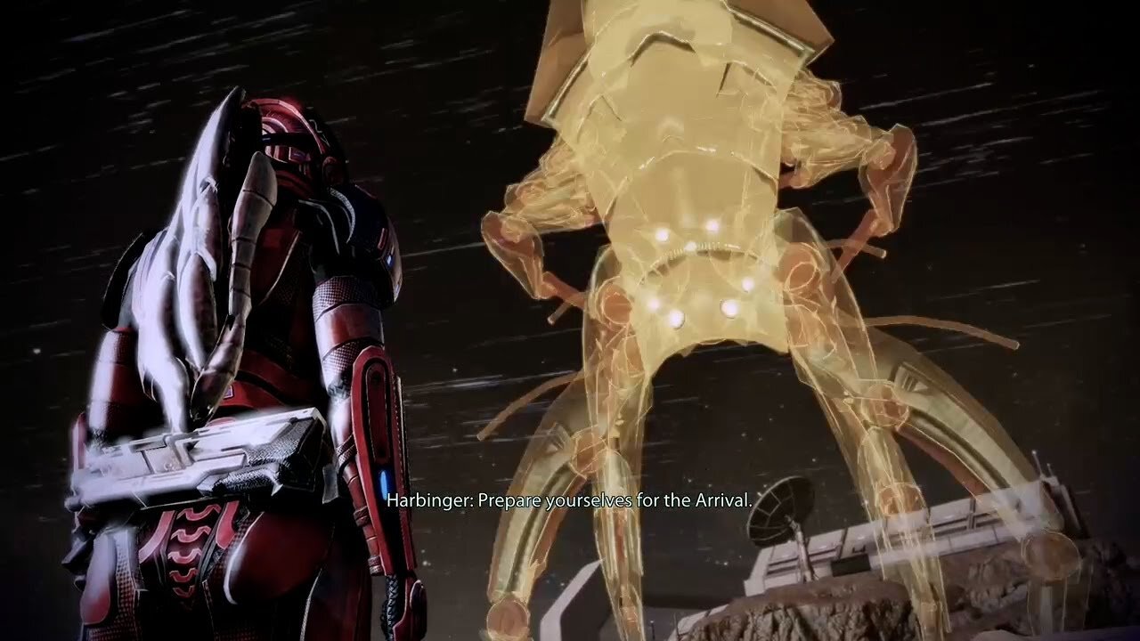 The Harbinger Revealed - Mass Effect: Legendary Edition Game Clip