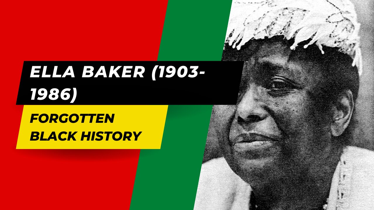 ELLA BAKER (1903-1986) | Forgotten Black History