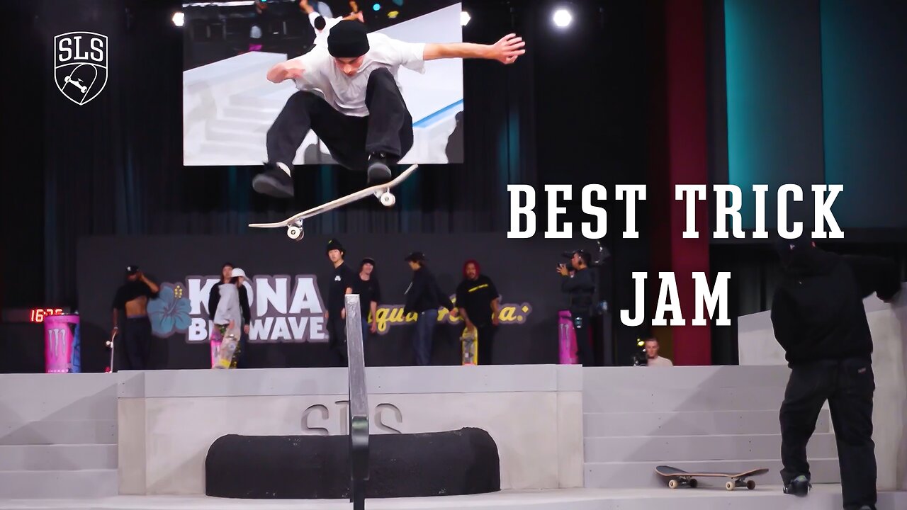 Best Trick Jam at SLS APEX 02 - Tyson Bowerbank, Yuto Horigome, Dashawn ...