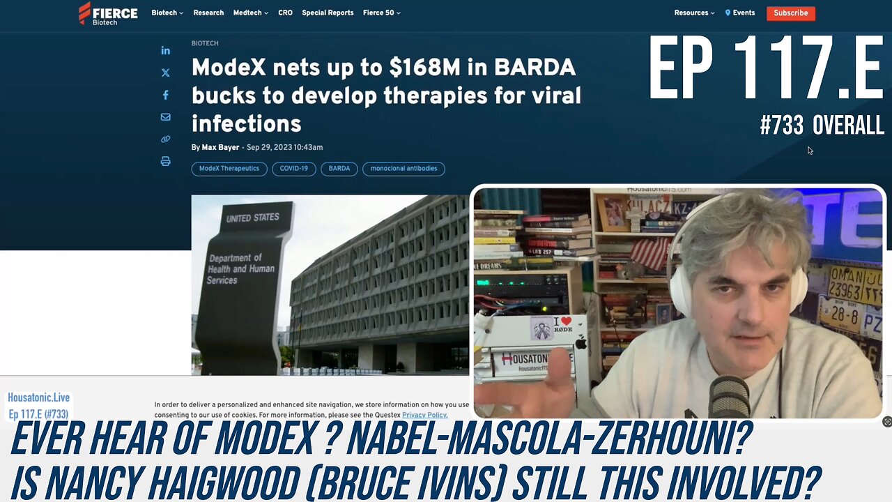 Ever hear of ModeX ? Nabel-Mascola-Zerhouni? Is Nancy Haigwood (Bruce ...