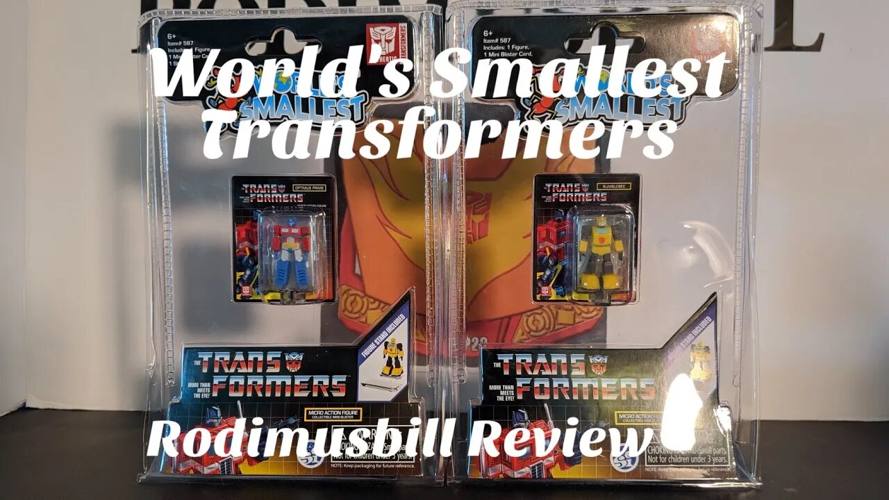 World's Smallest Transformers OPTIMUS PRIME & BUMBLEBEE (Made By Super ...