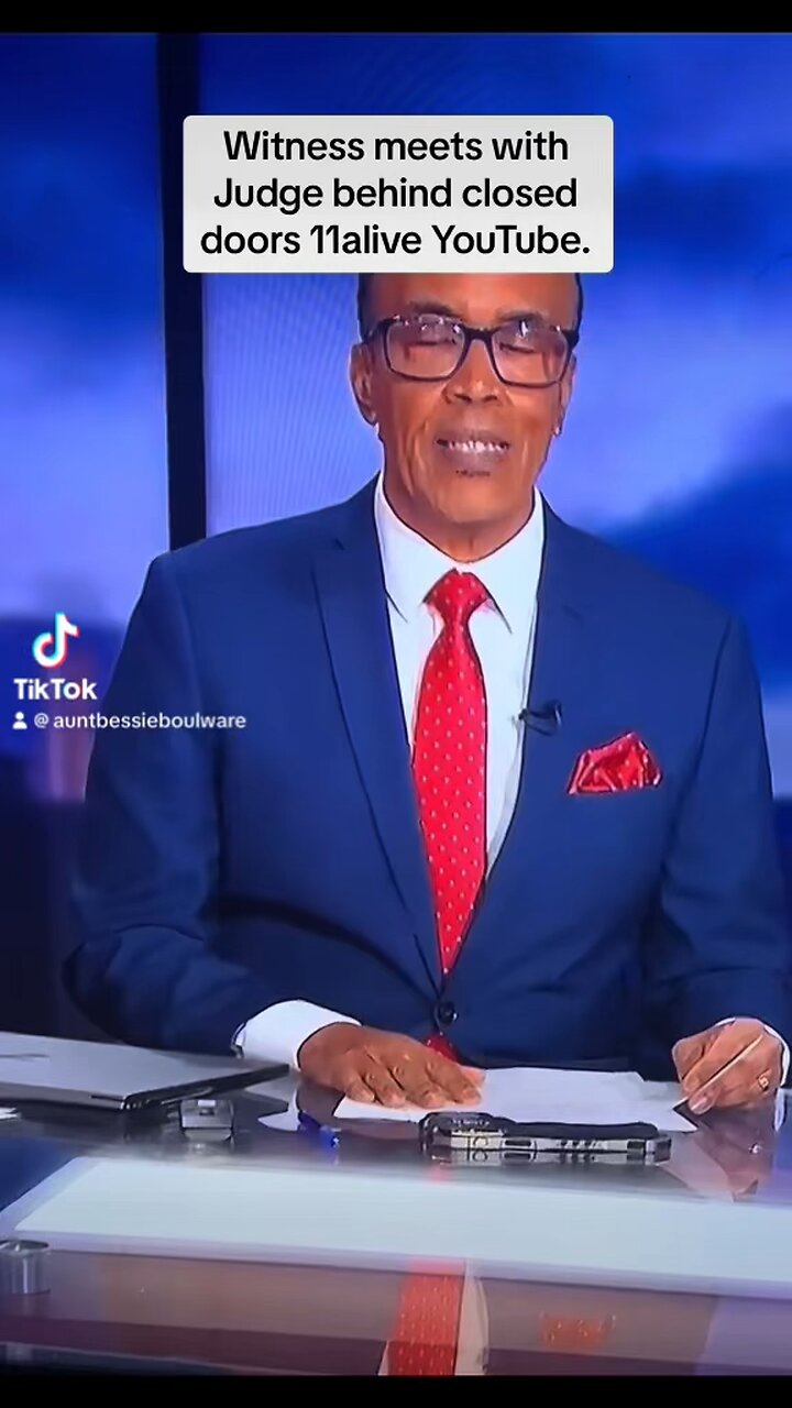 Judge and witness meet behind closed doors