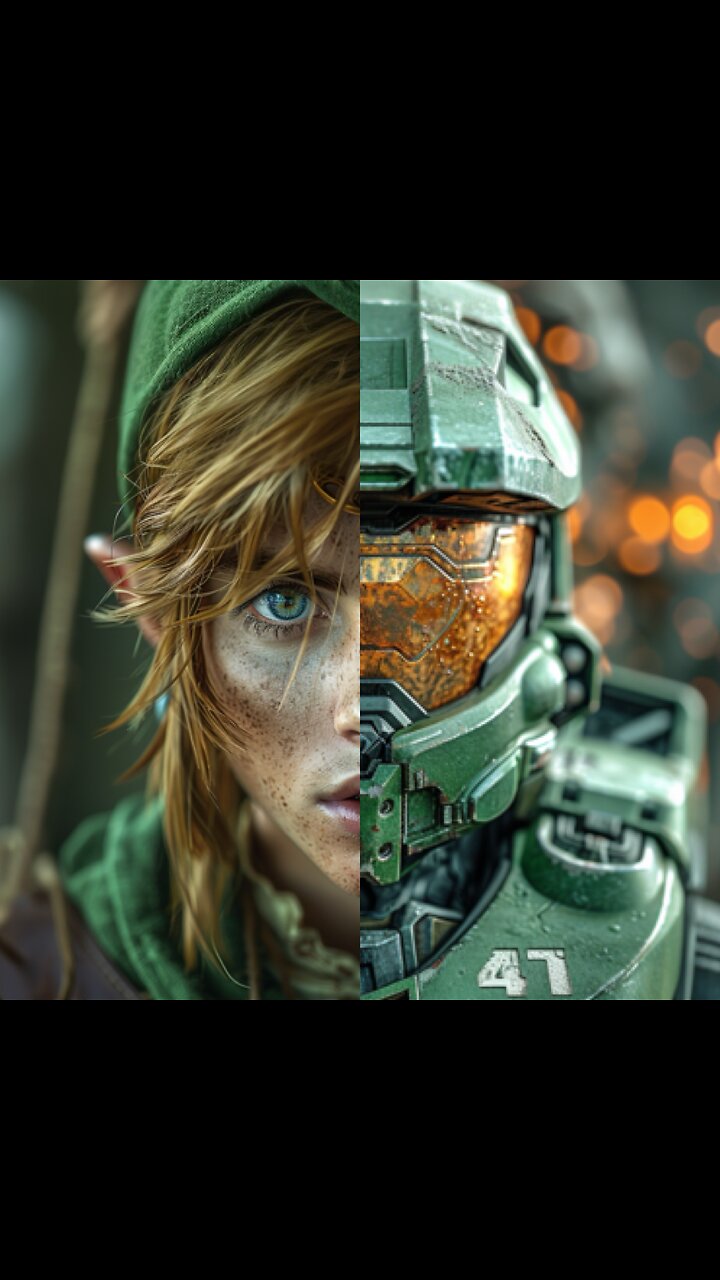 "Epic Fusion: Link Meets Master Chief!