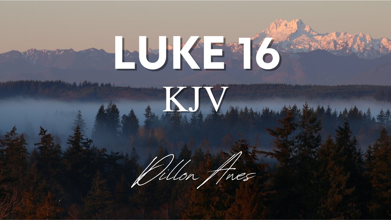 Luke 16 - King James Audio Bible Read By Dillon Awes