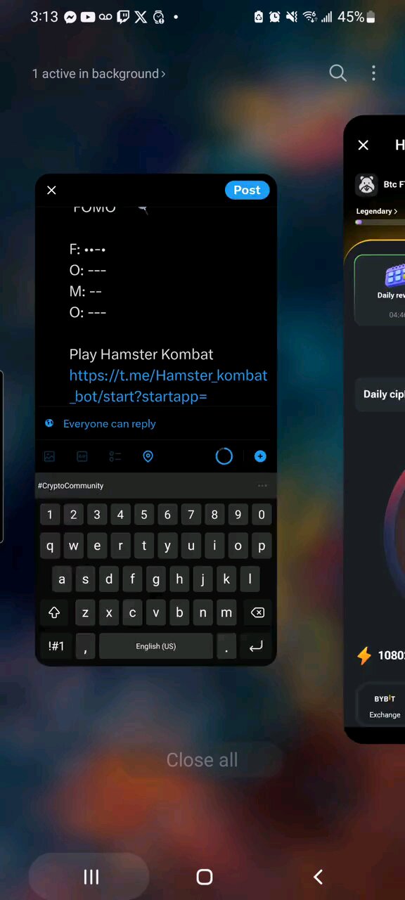 Daily Hamster Cipher: ‘FOMO’ | June 25, 2024