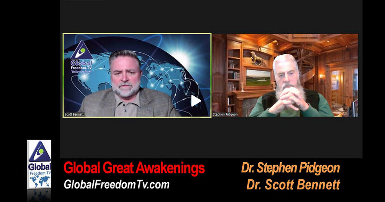 Dr. Scott Bennett with Dr. Stephen Pidgeon 04.17.2024