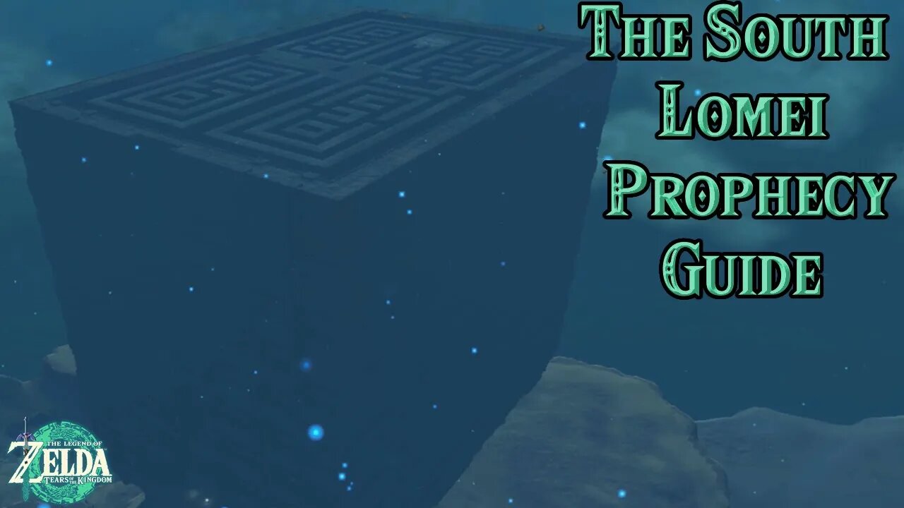 The South Lomei Prophecy Guide in Tears of the Kingdom - EP40 #stjude # ...