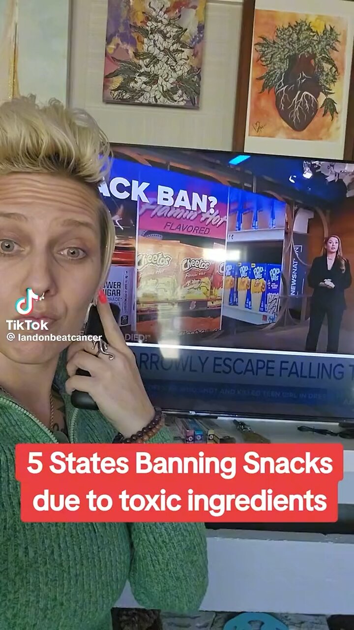 Some snacks in USA contain cancer in them