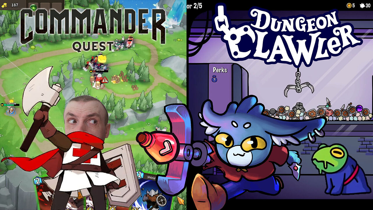 Let's Discover Cute & Funny Deck-Building Games Commander Quest ...