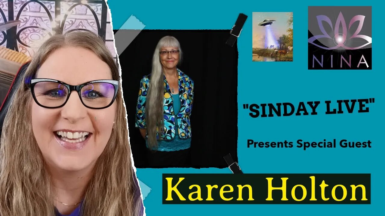 "SINDAY LIVE" Presents Karen Holton - "Info raining down" Health and ...