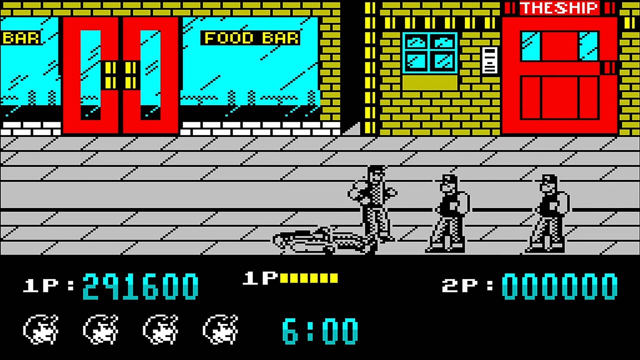 Target Renegade ZX Spectrum Video Games Retro Gaming Arcade 8-bit