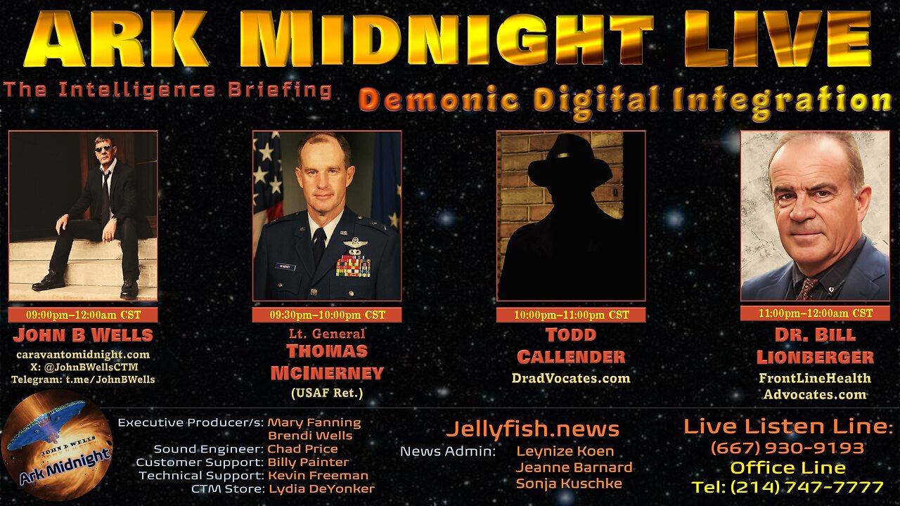 The Intelligence Briefing Demonic Digital Integration John B Wells Live
