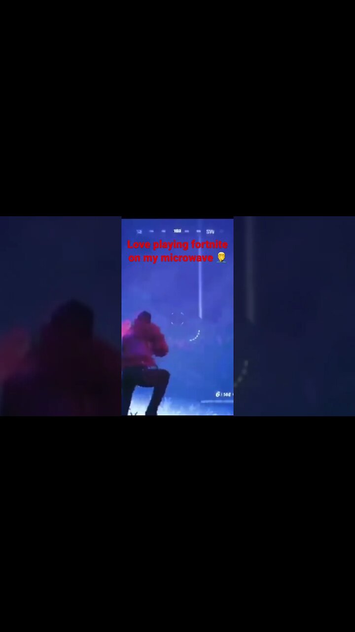 Playing Fortnite on my microwave…