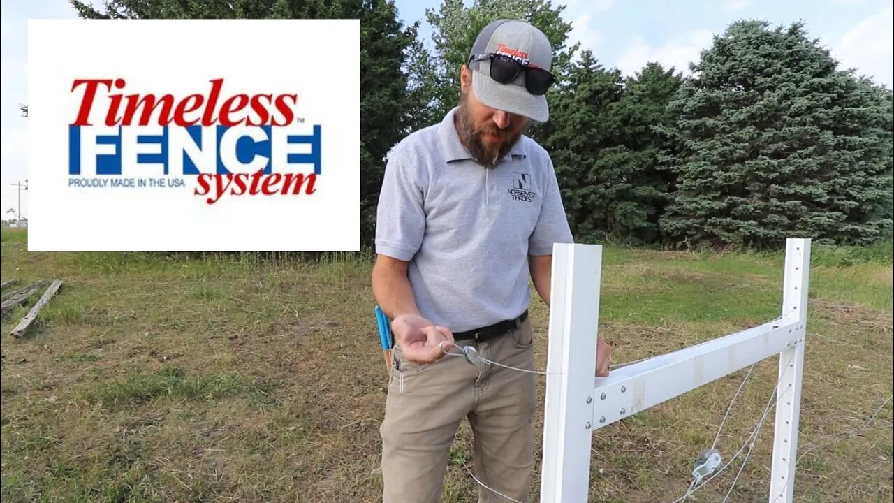 How To Install High Tensile Electric Wire On Timeless Fence System ...