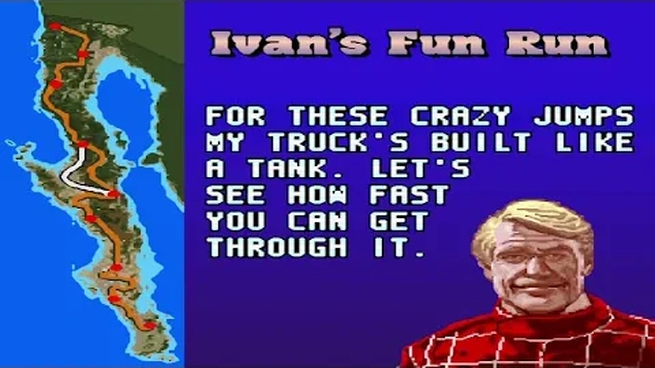 Super Off Road: The Baja - Fun Run Mode - SNES